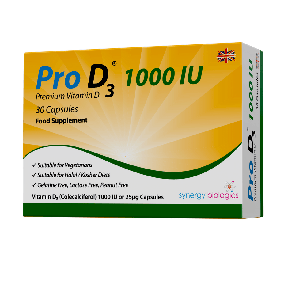 Pro D3 | Premium Vitamin D3 Supplements for Health & Wellbeing | UK